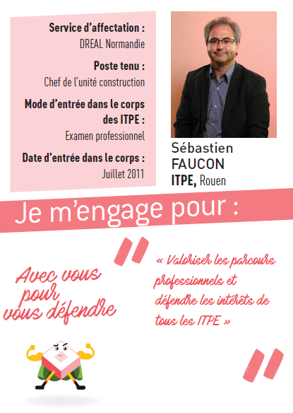 Sébastien FAUCON, candidat à la CAP, se présente en vidéo - SNITPECT - FO